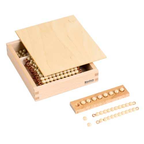Tens Bead Box: Individual Beads (Glass) | Nettbutikk Montessori Norge